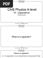 Flashcards - RP 09 Charging and Discharging Capacitors - AQA Physics A ...