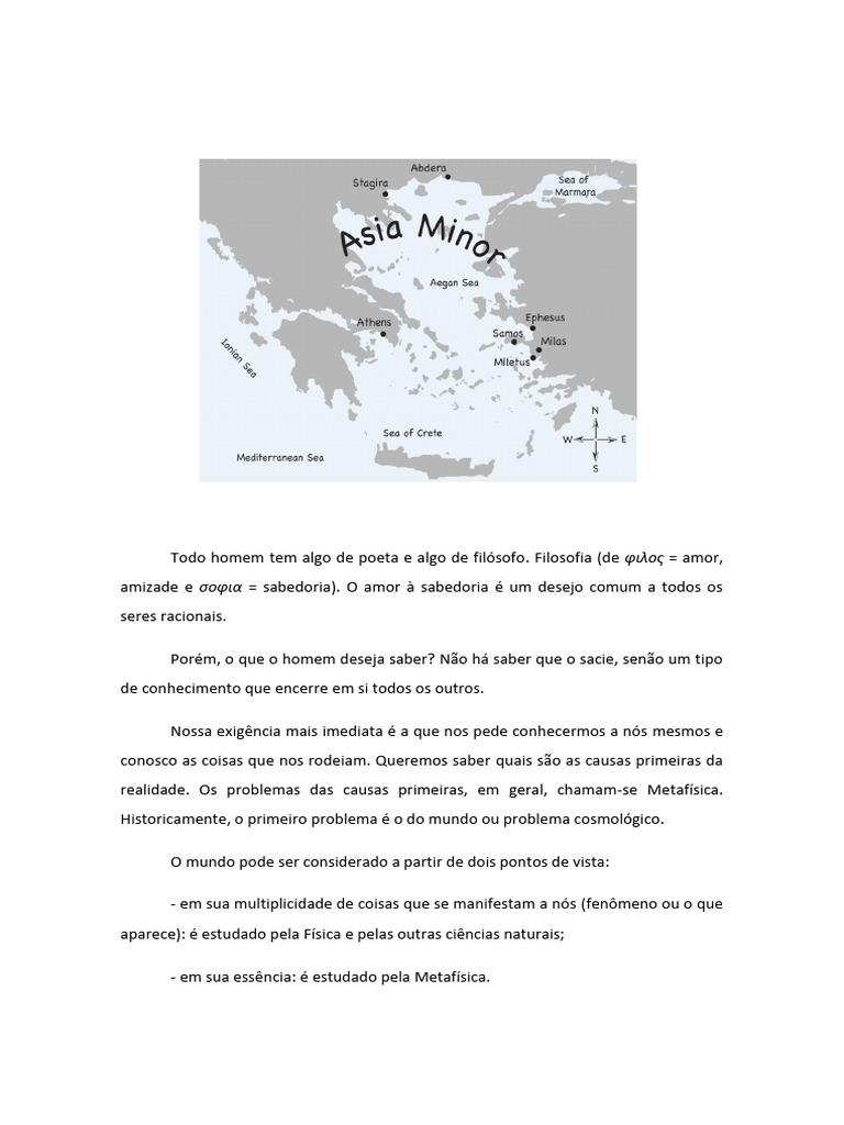 pré sócraticos | PDF | Sócrates | Aristóteles