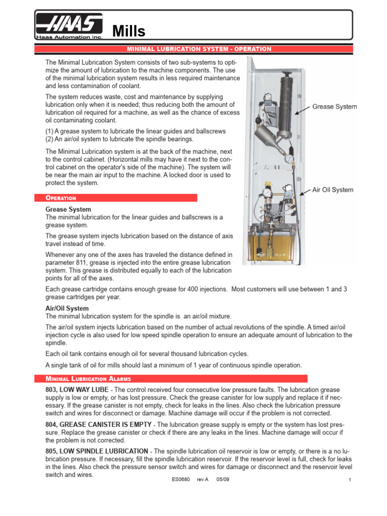 Minimal Lubrication System Operation Guide | PDF | Petroleum Reservoir ...