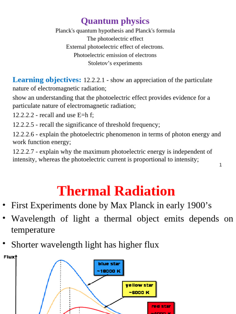 107-108 Quantum Physics (Photoelectric Emission of Electrons) | PDF | Photoelectric Effect | Light