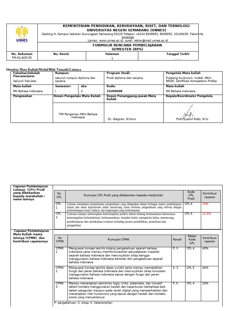 Template RPS 2025 (5) | PDF