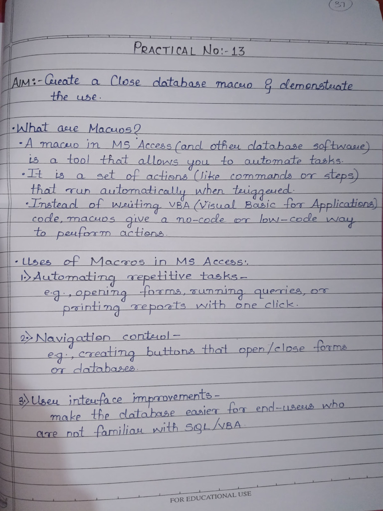 Otdm Practical 13 | PDF