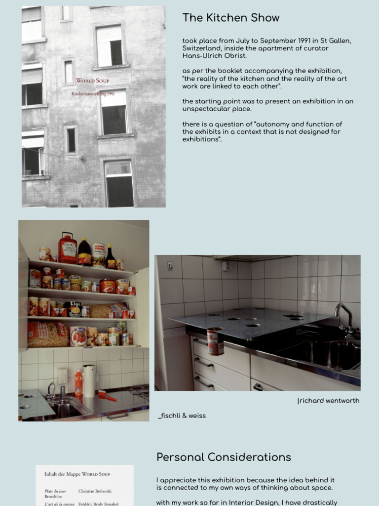 Francesco - The Kitchen Show | PDF