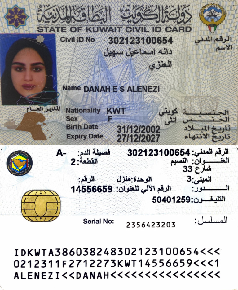 Civil ID | PDF