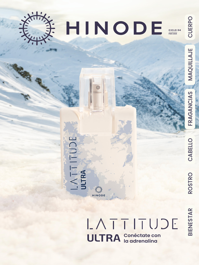 Catlogo Hinode Per Ciclo 4 2025 | PDF | Productos cosméticos | Perfume