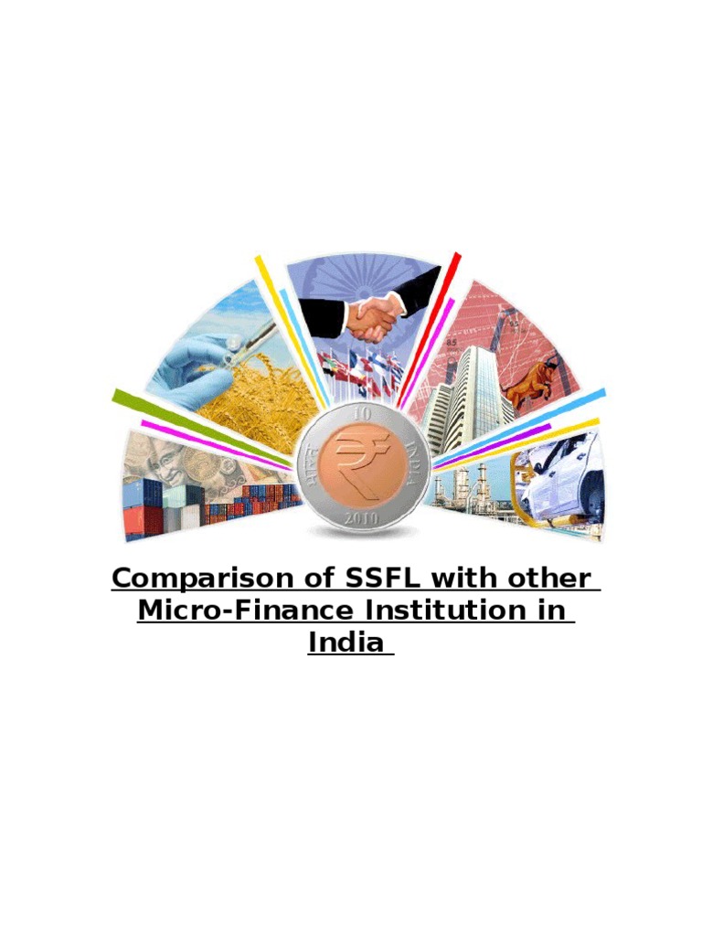 Comparison of SSFL With Other Micro-Finance Institution in India | PDF ...