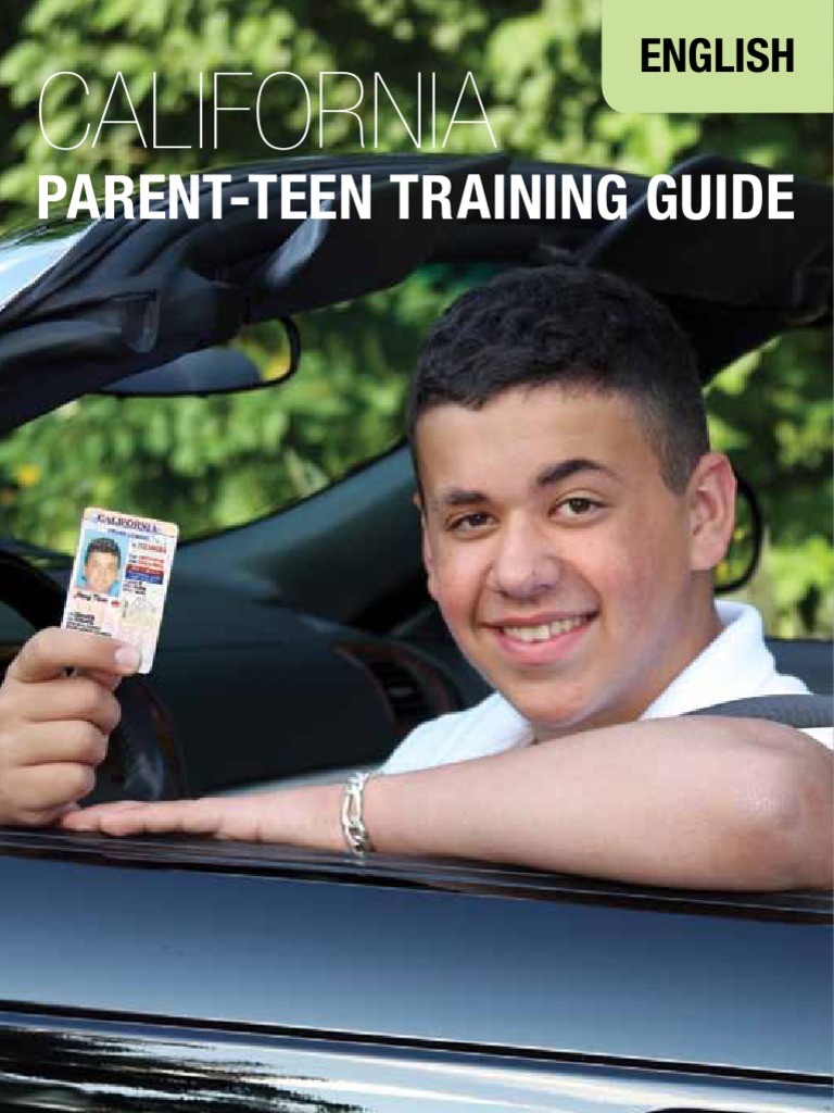 DMV Teen Parent Training Guide | PDF | Traffic | Driving