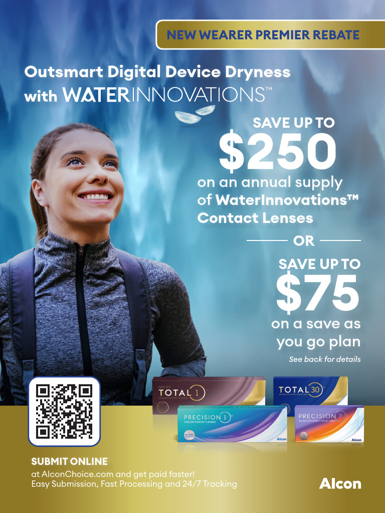 Alcon 2025 New Wearer Rebate Guide | PDF | Debit Card | Rebate (Marketing)