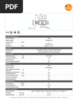 Inductive Sensor IE5338 Specifications | PDF | Bipolar Junction ...