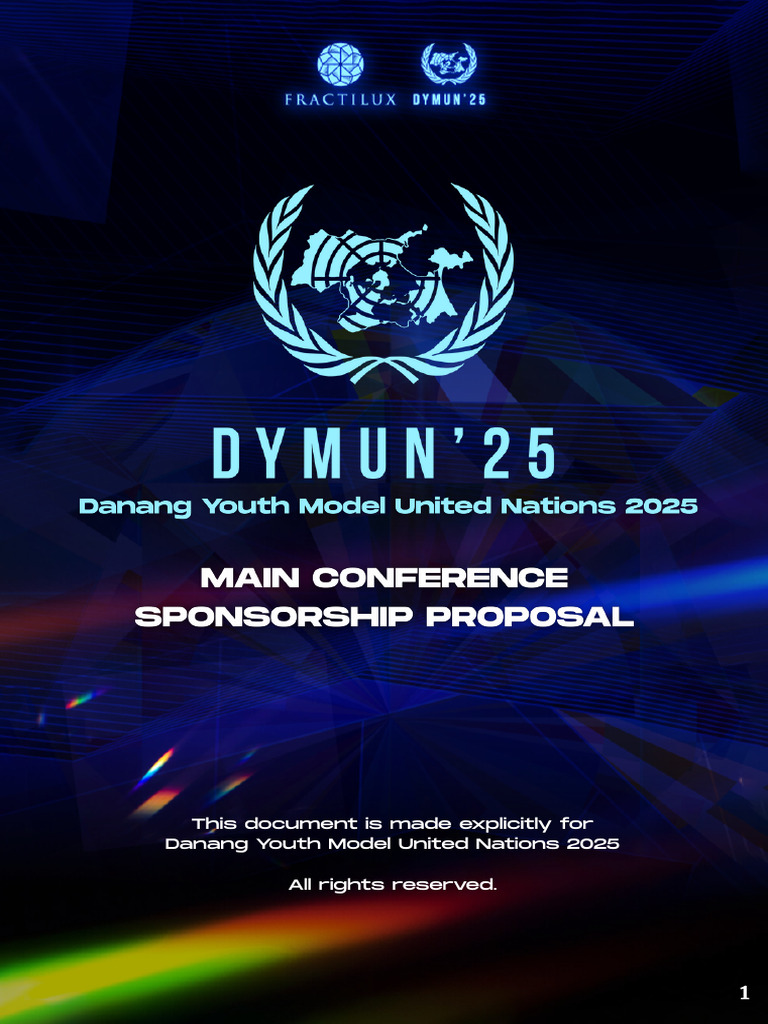 Danang Youth Model United Nations 2025 | PDF