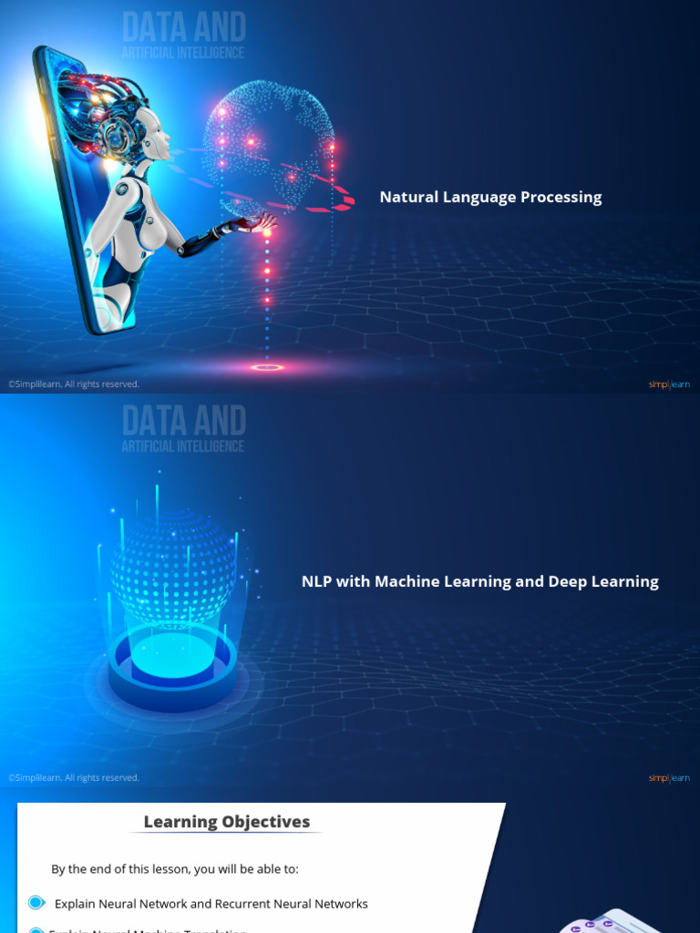 Lesson 6 NLP With Machine Learning and Deep Learning | PDF | Deep ...
