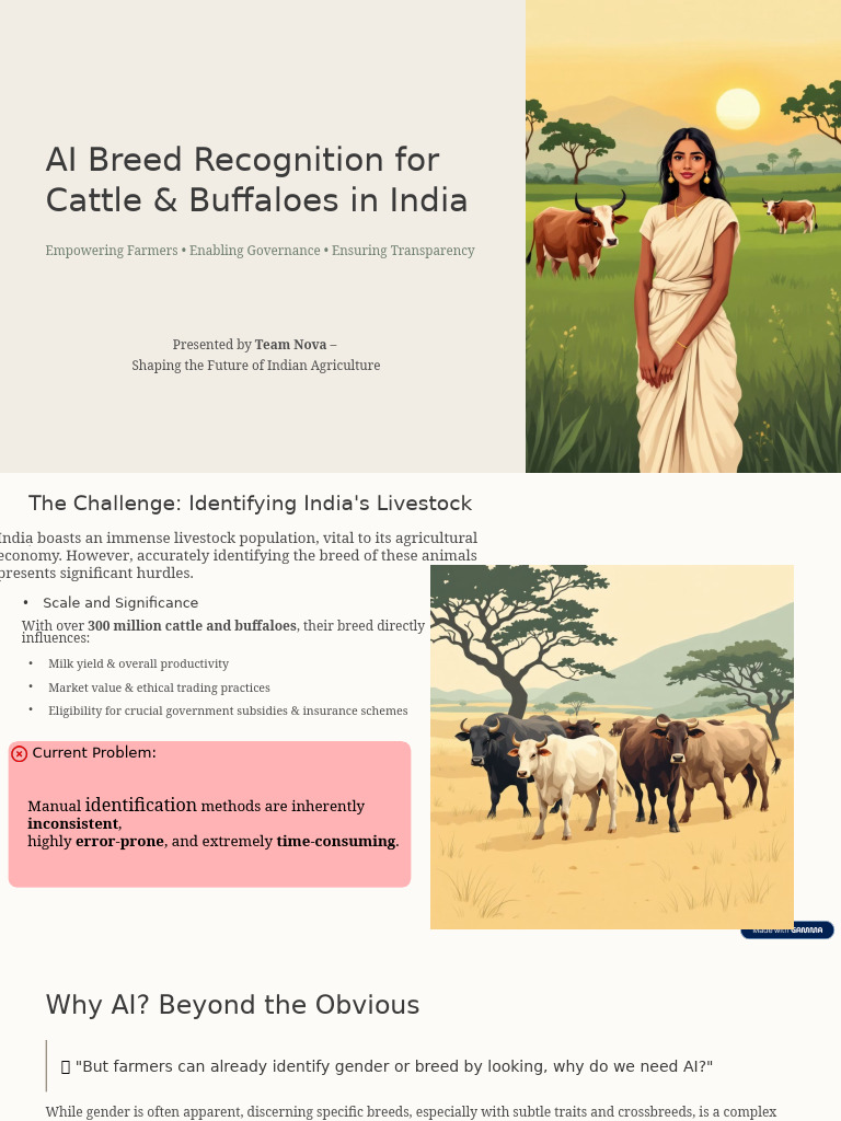 AI Breed Recognition for Indian Livestock | PDF | Artificial ...