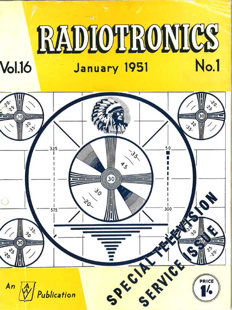 1951 01 AWV Radiotronics 16 01 | PDF