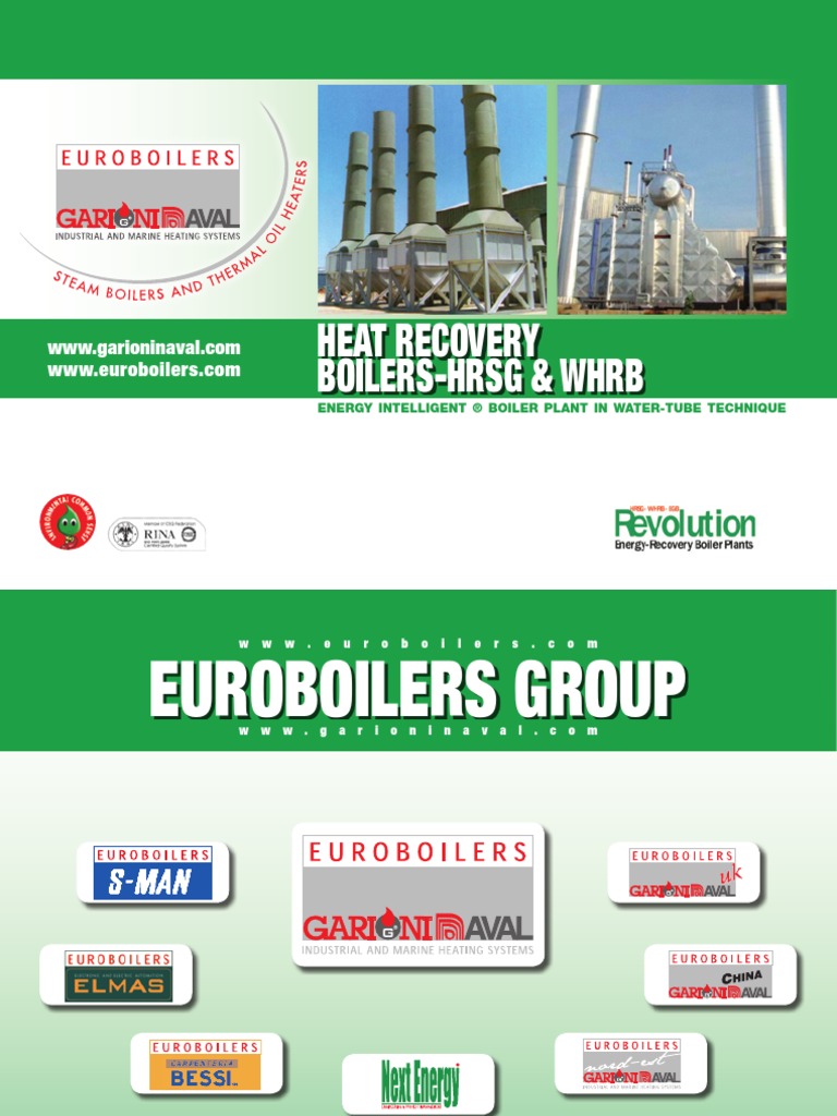 Heat Recovery Boilers-Hrsg & WHRB: Energy Intelligent ® Boiler Plant in ...