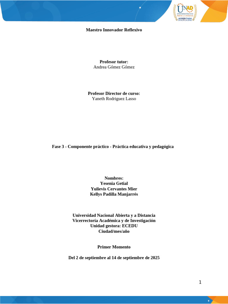 Anexo 1 - Planteamiento de La RPI (1) 1 | PDF | Educación de la primera ...