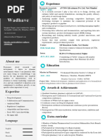 2024 TransCelerate BioPharma Abbreviated CV Template Version 6.0 Q1 2024 | PDF | Phases Of ...