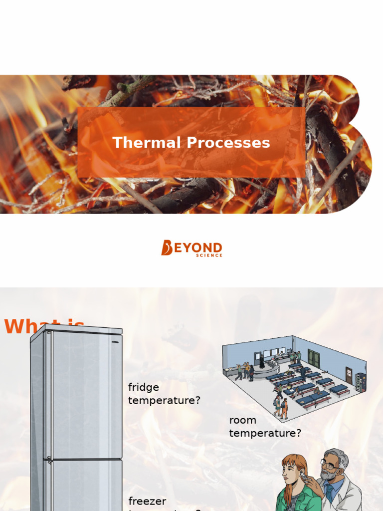 Understanding Thermal Processes in Science | PDF | Heat | Thermal ...