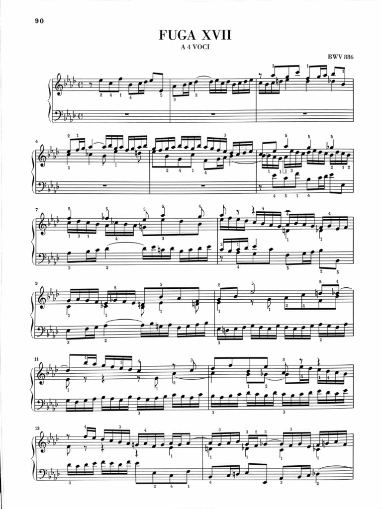 Bach Fuga | PDF