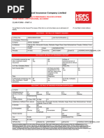 HDFC Ergo GHI Reimbursement Claim Form | PDF | Insurance | Hospital
