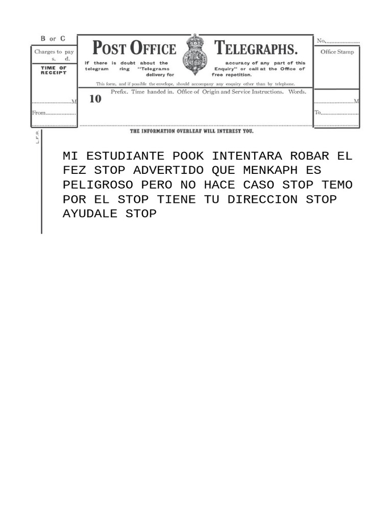 RedFez 003 Telegramas | PDF