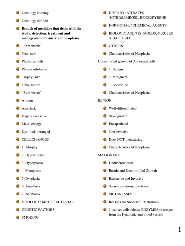 Oncology Nursing | PDF | Colorectal Cancer | Cancer
