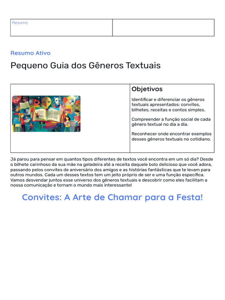 Guia Prático dos Gêneros Textuais | PDF | Gênero | Estudos de Gênero