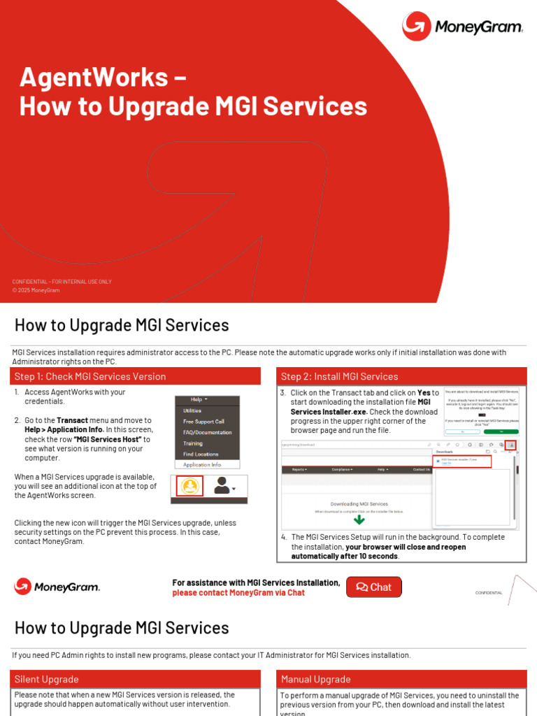 How To Upgrade Mgi Services | PDF | Computer Architecture | Microsoft ...