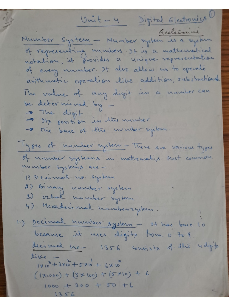 Digital Electronics (Unit 4) | PDF