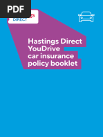 Esure Motor Insurance: Policy Booklet | PDF | Vehicle Insurance | Insurance