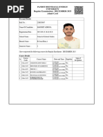 Ugexam - Puexam.in StudentAdmitCard - Aspx | PDF