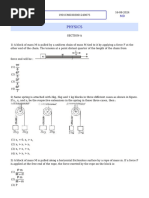 5 - Pulleys and Systems Practice | PDF | Tension (Physics) | Force