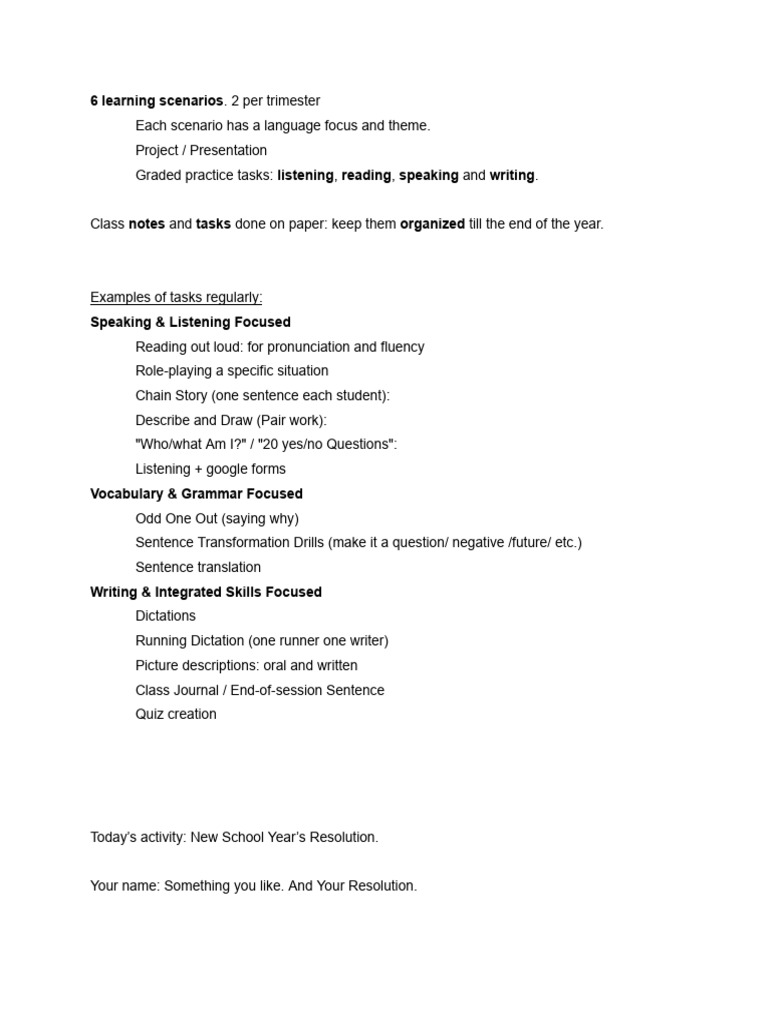 Presentation English 2025 | PDF