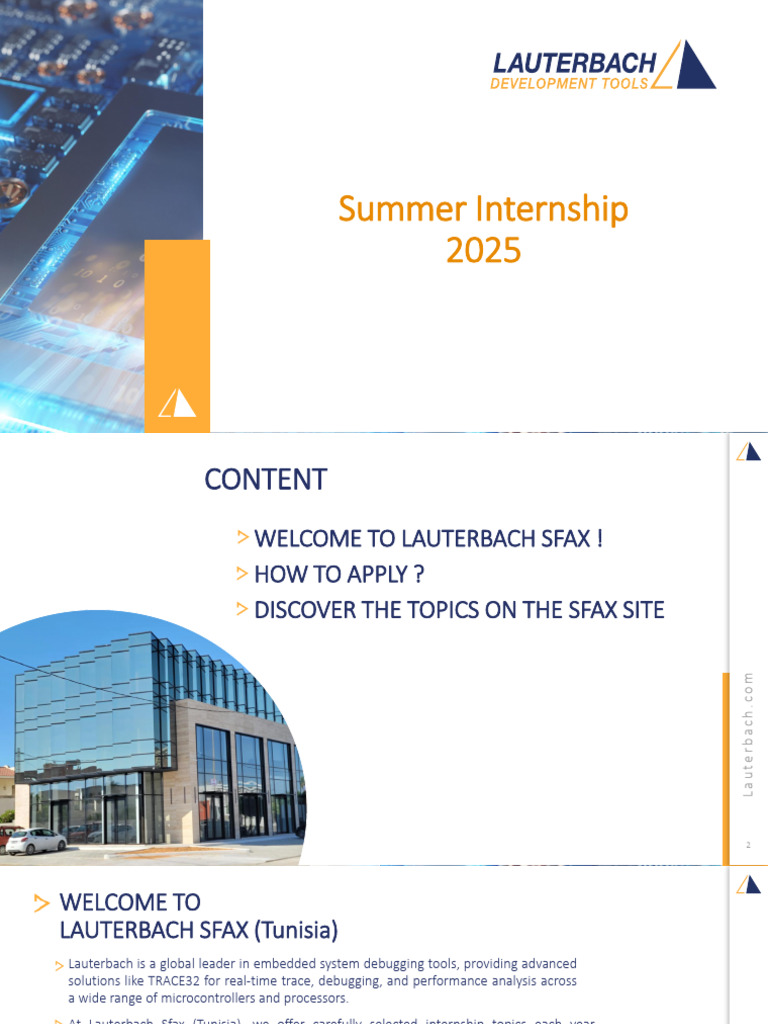 Lauterbach Summer Internship 2025 | PDF | Debugging | Embedded System