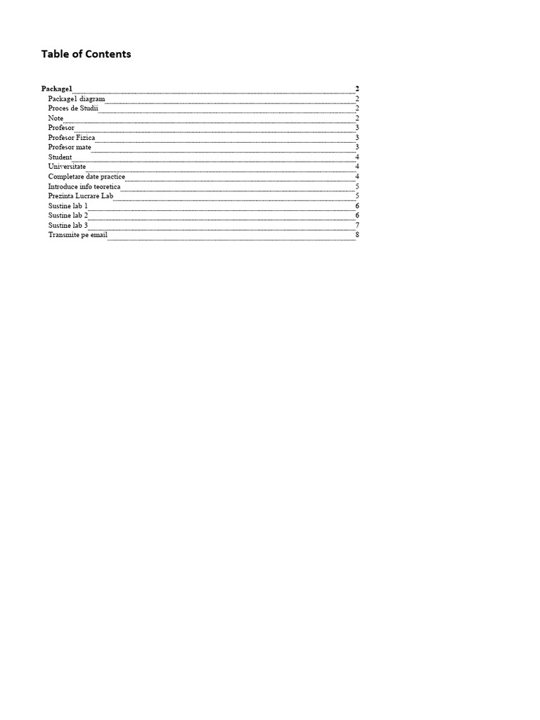 Study Process and Lab Report Model | PDF | Use Case | Computing
