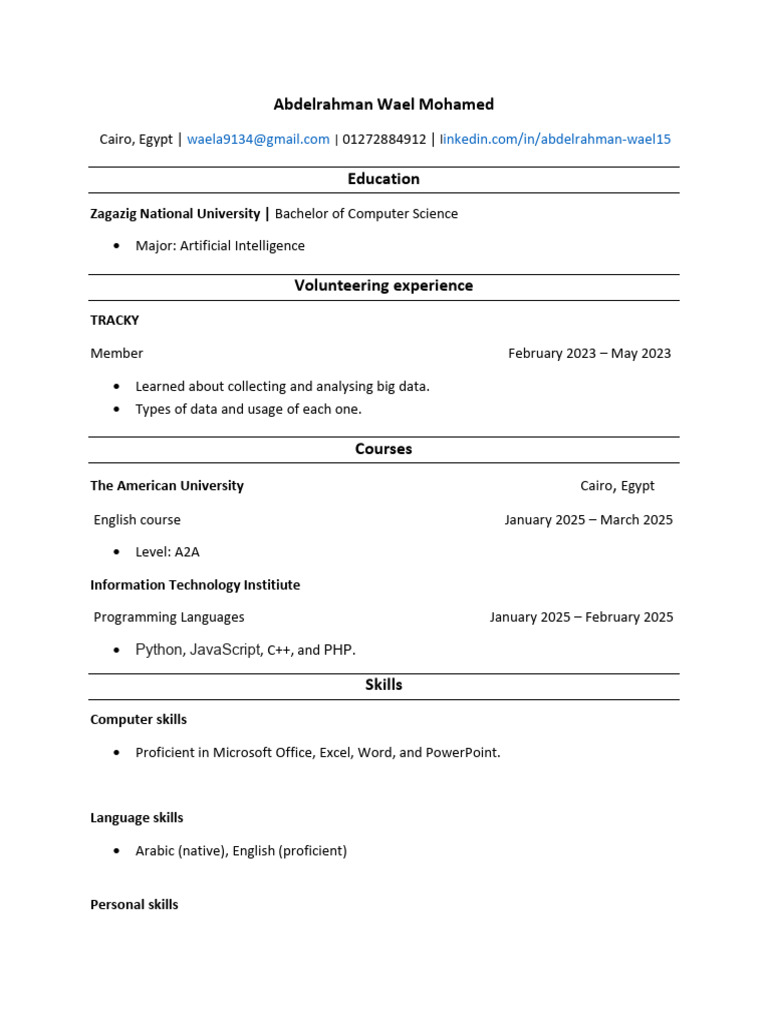 CV (Abk) | PDF