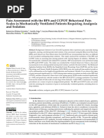 State Behavioral Scale for Pediatric Sedation | PDF | Intensive Care ...