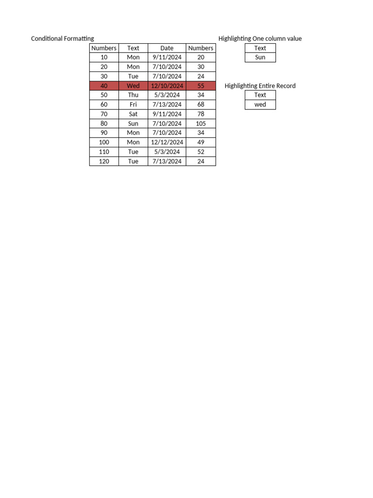 Advanced Excel - Exercise | PDF