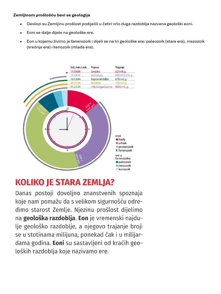 GEO 7 Starost I Reljef Europe | PDF