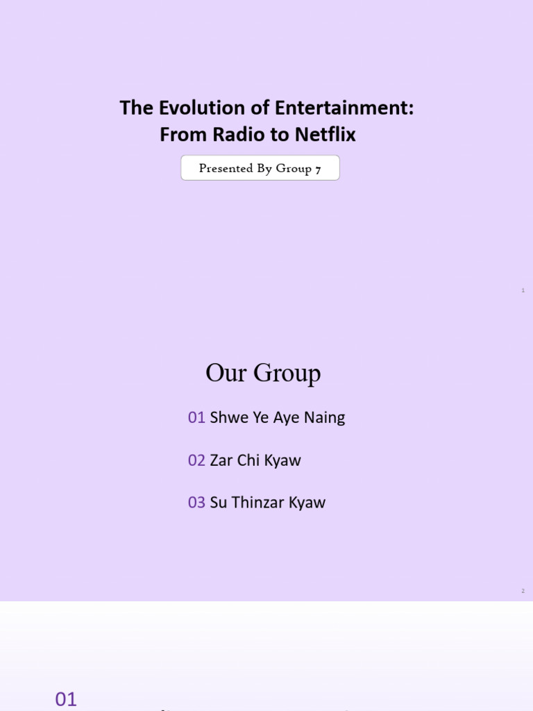 Evolution of Entertainment: From Radio to Now | PDF | You Tube ...