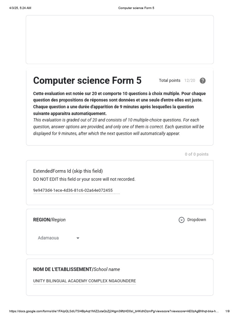 Computer Science Form 5 Elearning | PDF | Applied Mathematics ...