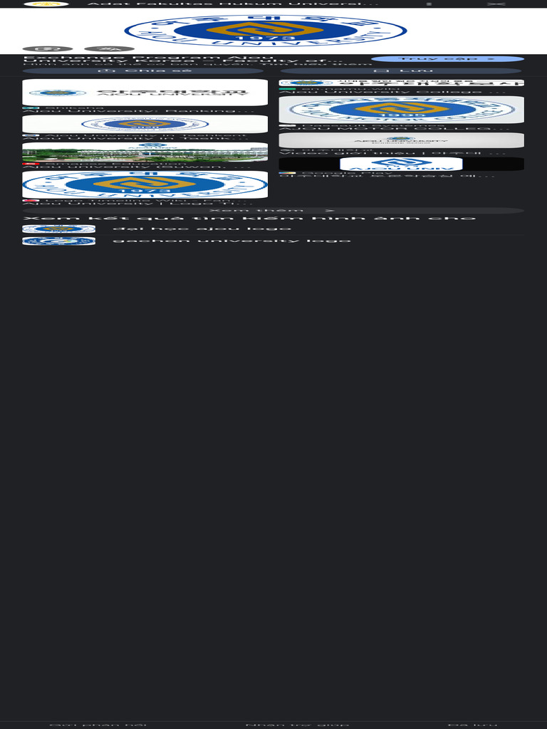 Ajou University Logo - Tìm Trên Google | PDF
