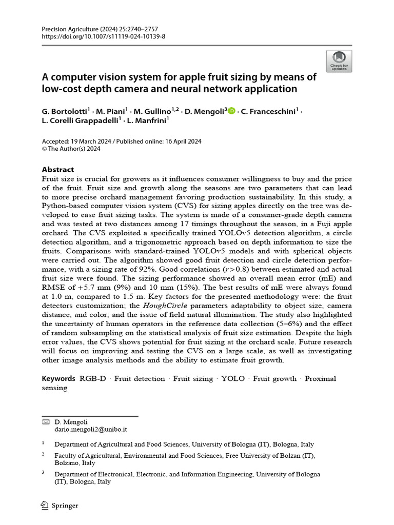 A Computer Vision System for Apple Fruit Sizing by Means of Low-Cost ...