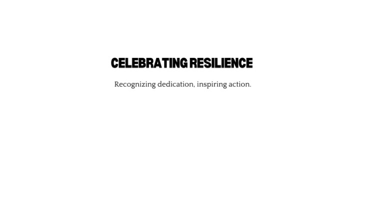 Celebrating Resilience PDF | PDF