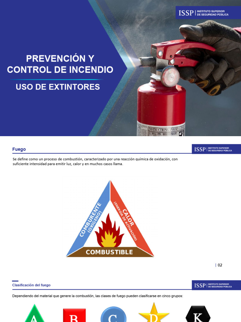 Uso de Extintores | PDF | Combustión | Materiales
