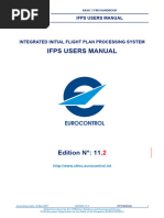 Ifps Users Manual Current | PDF | Air Traffic Control | Unmanned Aerial ...