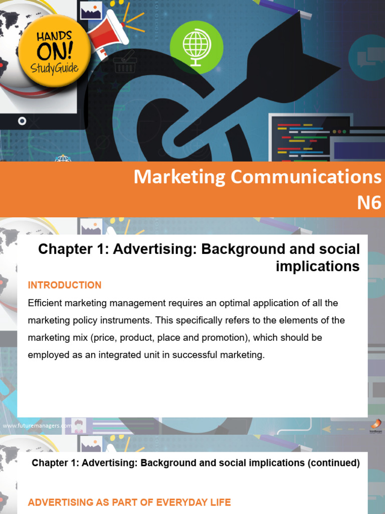 Marketing Communications Overview | PDF | Marketing | Advertising
