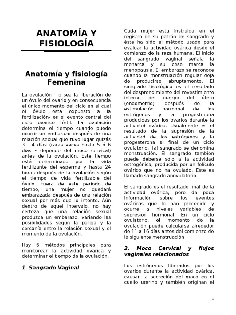 Anatom a y fisiolog a | PDF | Hormona luteinizante | Ciclo menstrual