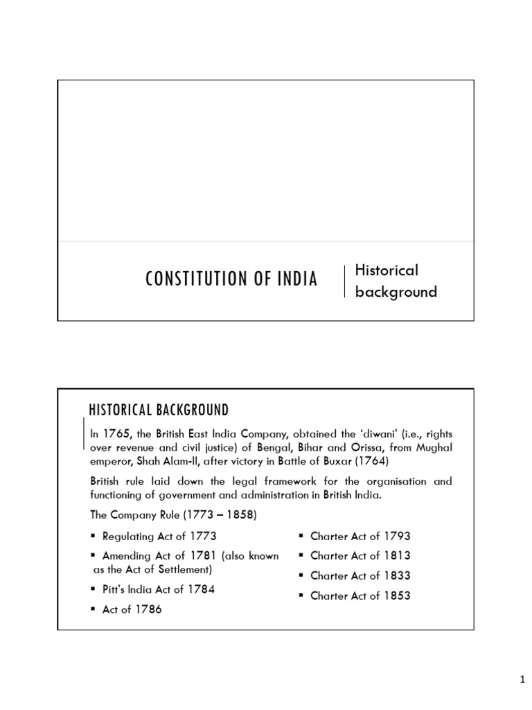 01 Historical Background | PDF