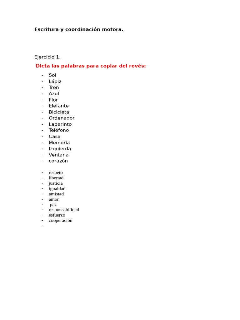 DICTAR - Discriminación Visual LETRAS | PDF