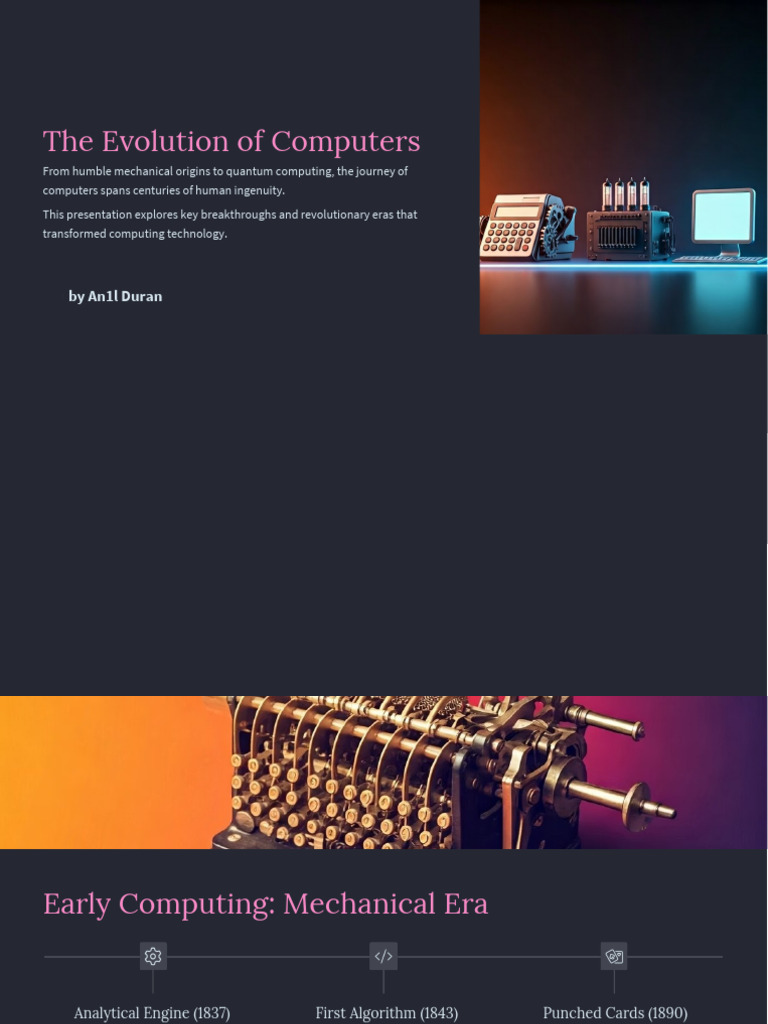 The Evolution Of Computers Pdf Pdf Computing Personal Computers
